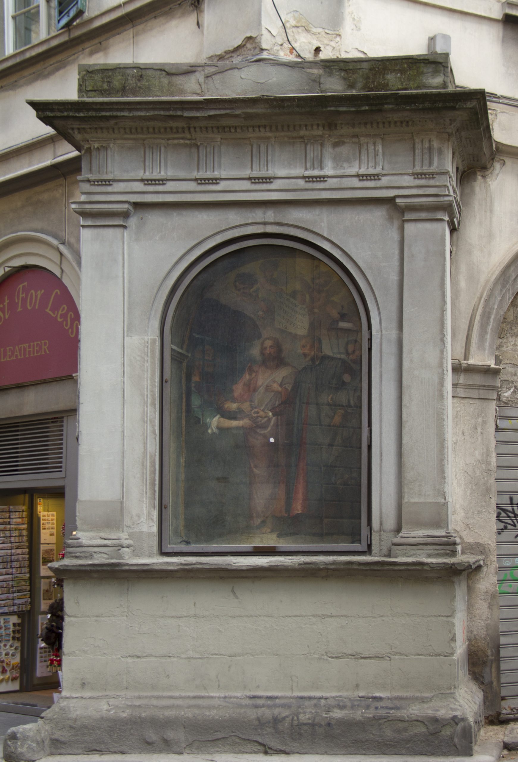 Tabernacolo Via Isole delle Stinche angolo Via Ghibellina - Luoghi Parlanti